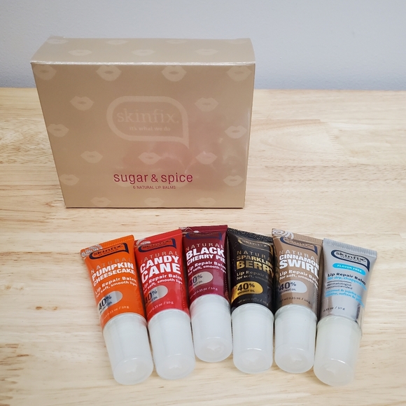 Skinfix | Makeup | Skinfix Smoochable 6 Lip Repair Balm Set | Poshmark